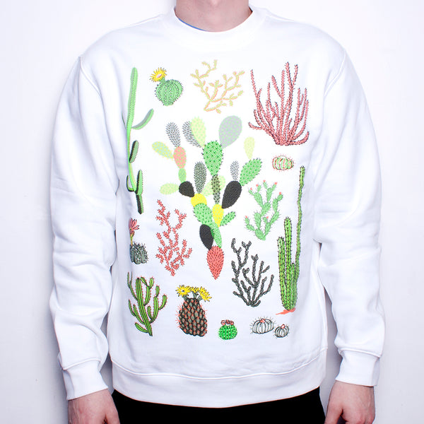 Cacti sweater by Jacqueline Colley | Super Superficial | London