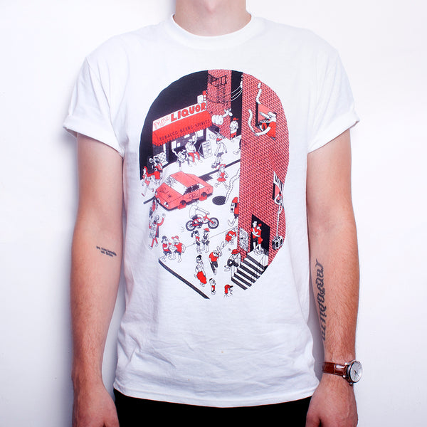 City Livin' t-shirt by Paul Layzell | Super Superficial | London