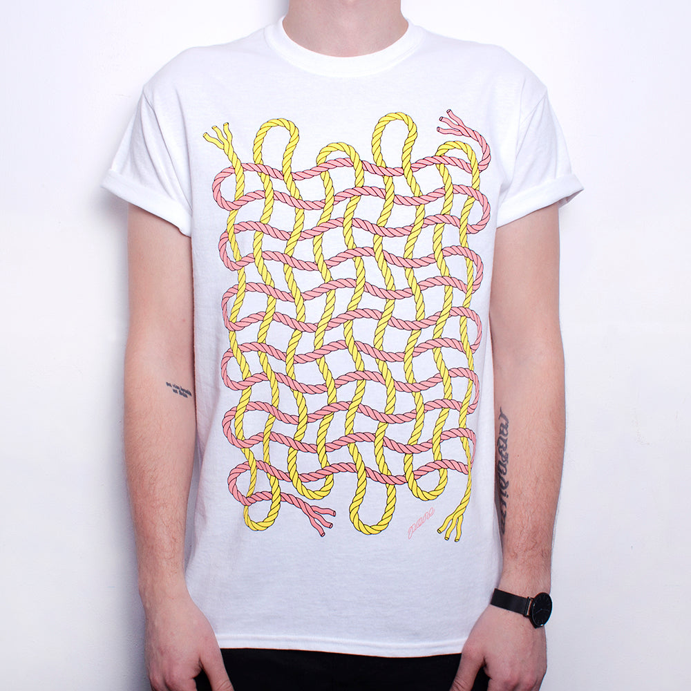 Ropes t-shirt by Stefano Pane | Super Superficial | London