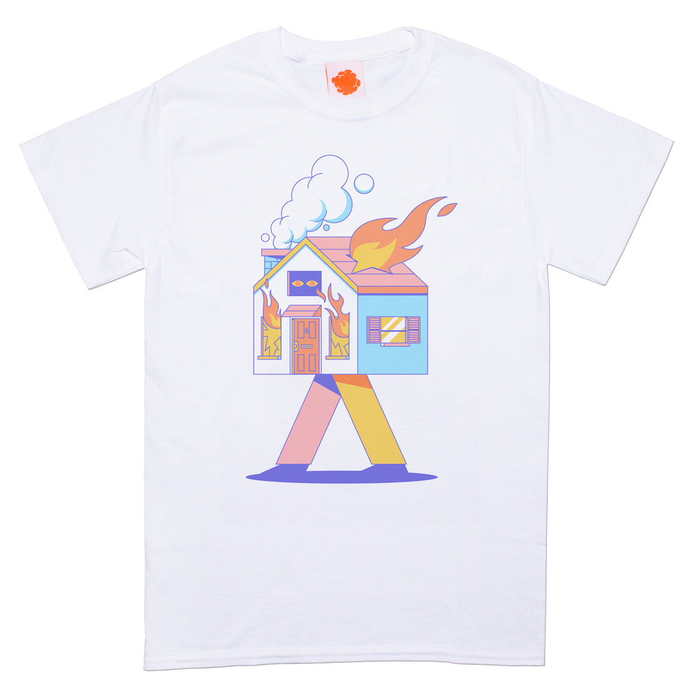 Walking House t-shirt by Jorsh Peña | Super Superficial | London